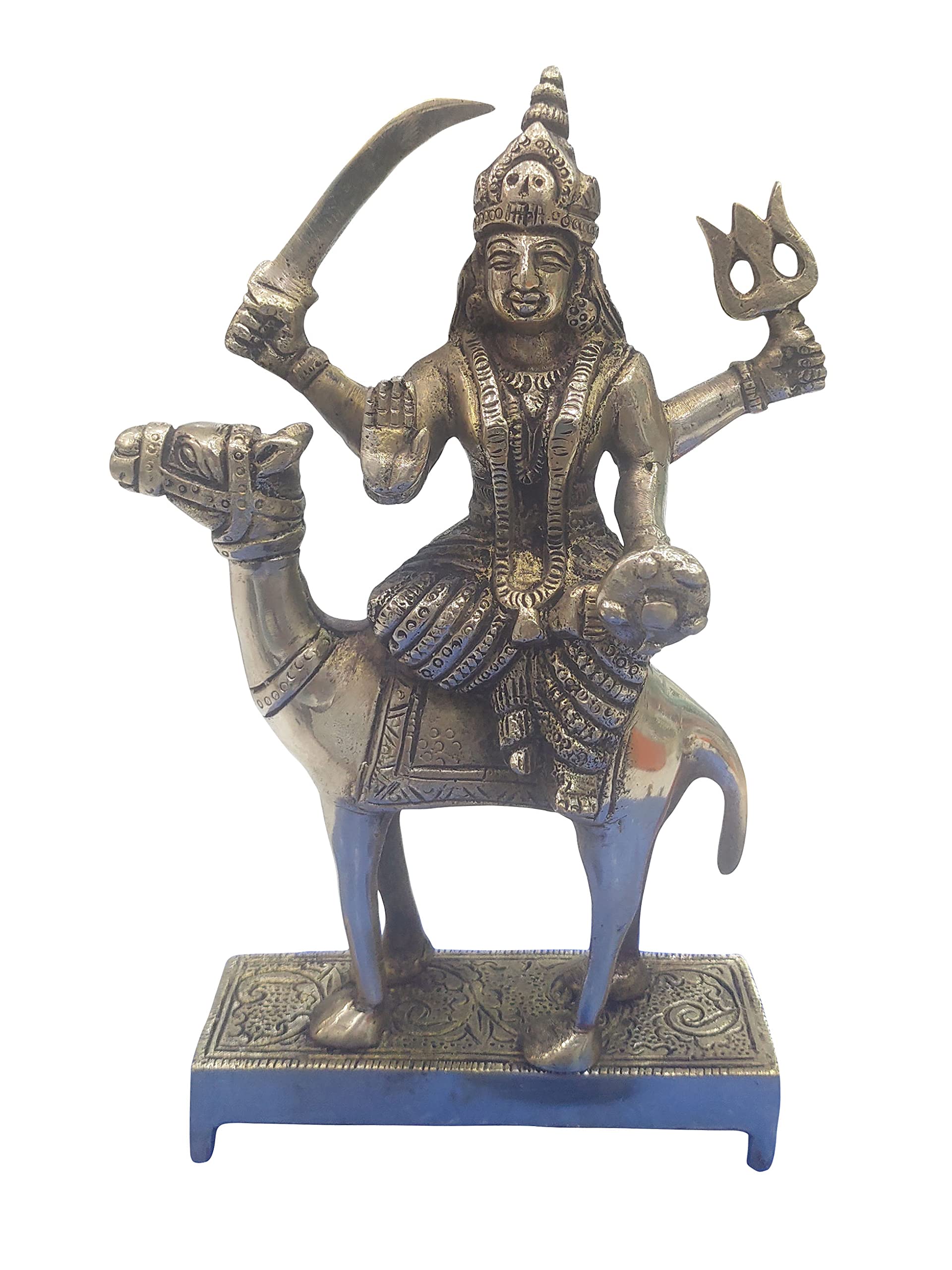 Buy Om Shree Siddhi Vinayak Murti Bhandar Brass Dasha MATA Murti Momai ...