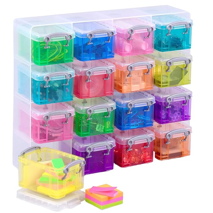 Buy Really Useful Box Organiser, 16 x 0.3 Litre Storage Boxes in a ...