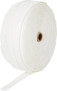 Rufflette 19 mm Roman Blind Tape 100 m, Polyester, White, 30 x 30 x 30 ...