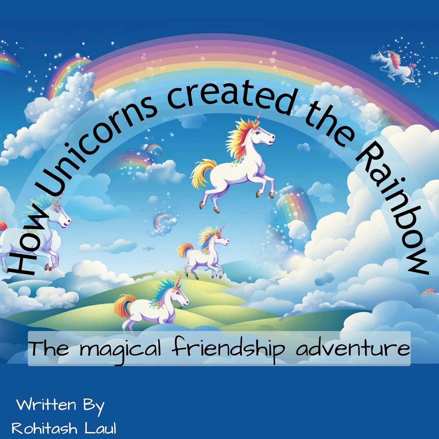 How Unicorns created the Rainbow: Unicorn friends adventures | Magical ...