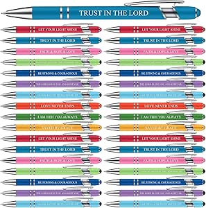 Amazon.com: Ctosree 100 Pack Motivational Pen Bulk Employee ...