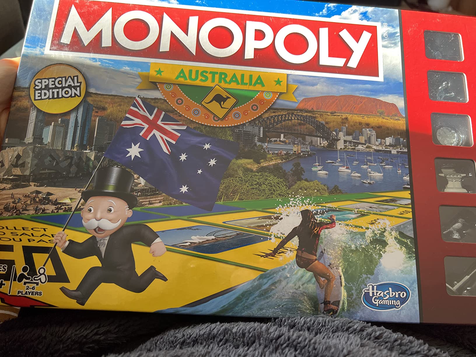 Monopoly - Australia Edition Game - 2 To 6 Players - Family Board Games ...