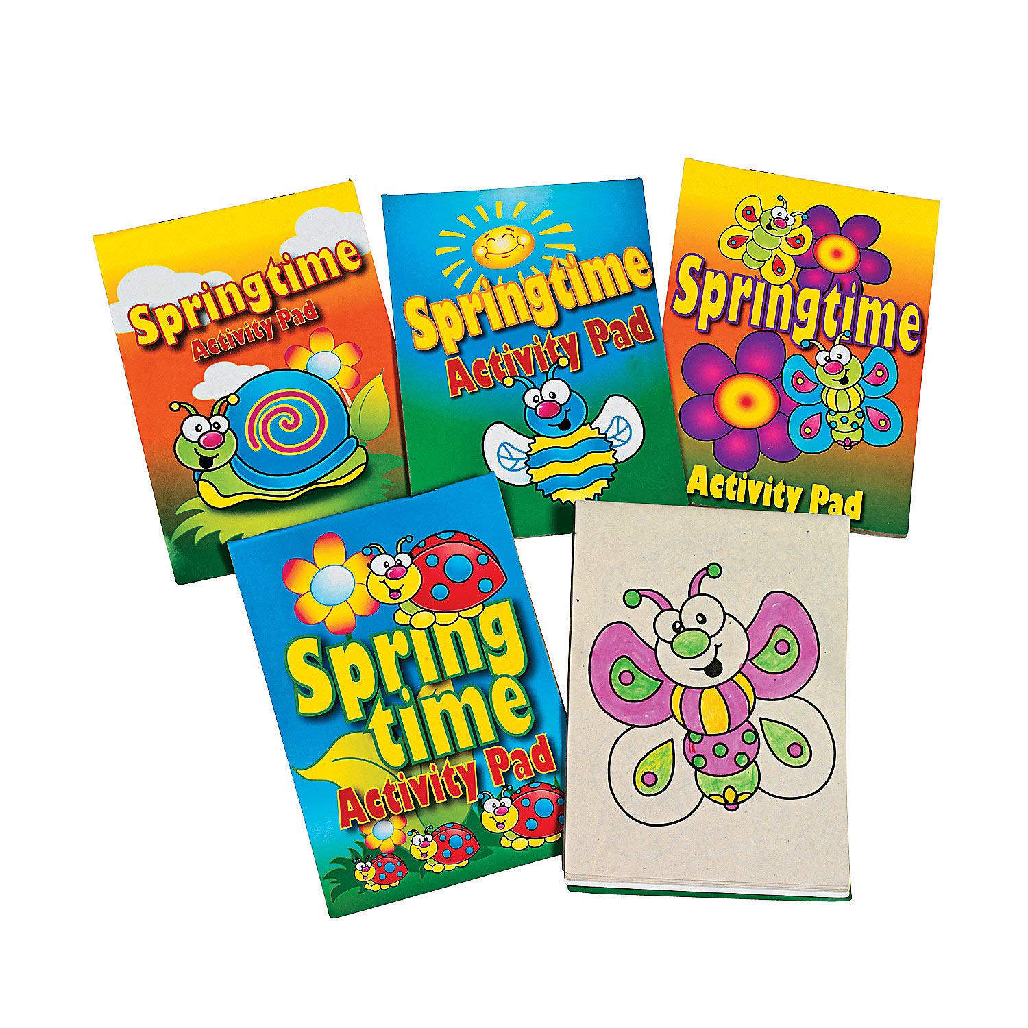 Amazon.com: Fun Express - Springtime Activity Pad Assortment for Spring ...