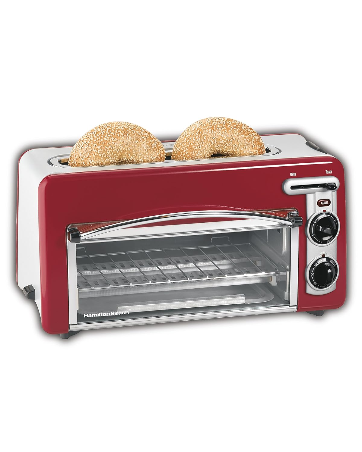 Buy Hamilton Beach Toastation Oven with 2-Slice Toaster Combo, Ideal ...