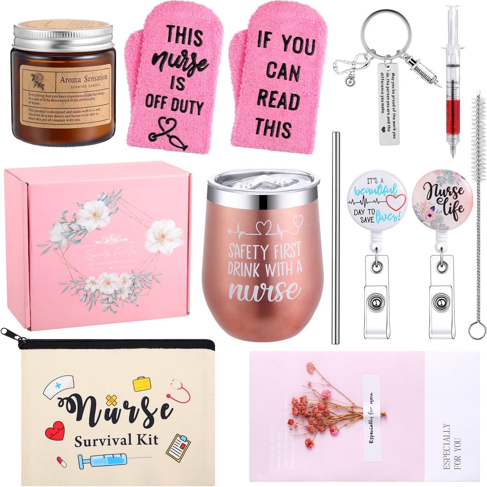 Amazon.com | Umigy 10 Pcs Nurse Gifts for Women Nurse Appreciation Gift ...