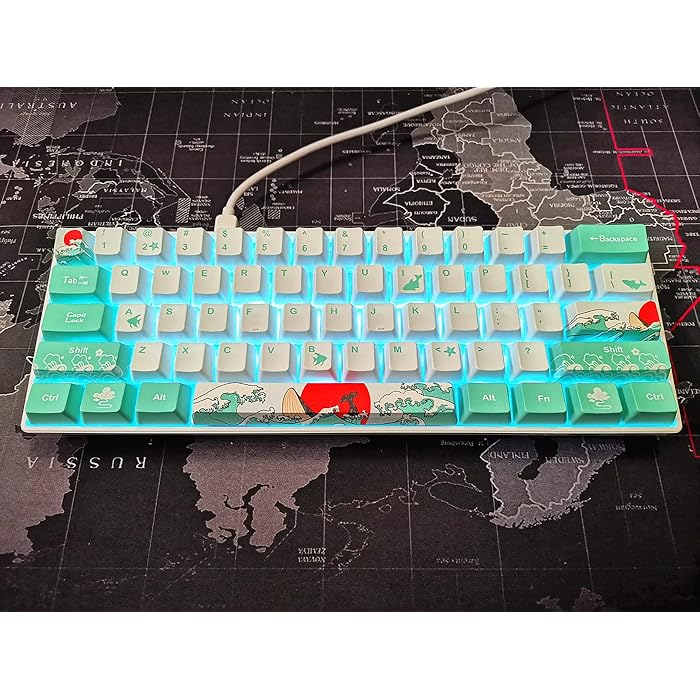 Buy Custom keycaps 60 Percent Doubleshot PBT Keycaps Set OEM Profile ...