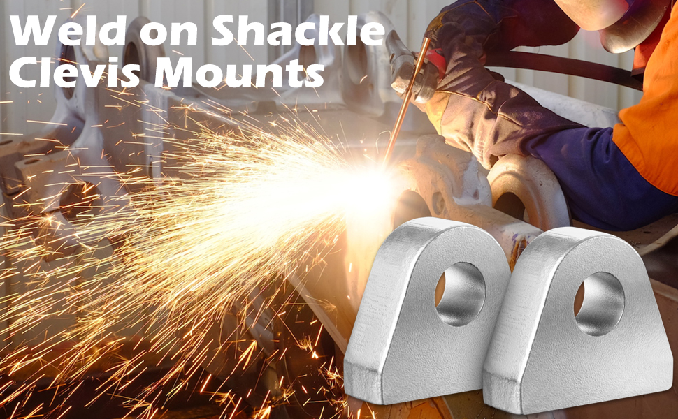 Watch weld on shackle clevis mounts on Amazon Live