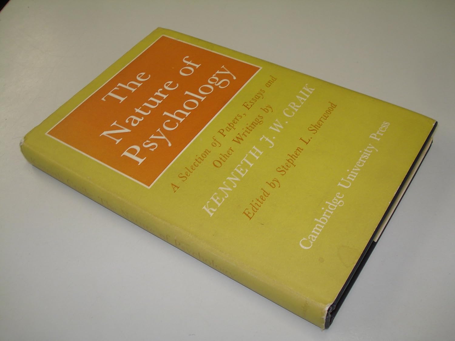 Amazon.com: The Nature of Psychology: 9780521047548: Craik, Kenneth J ...