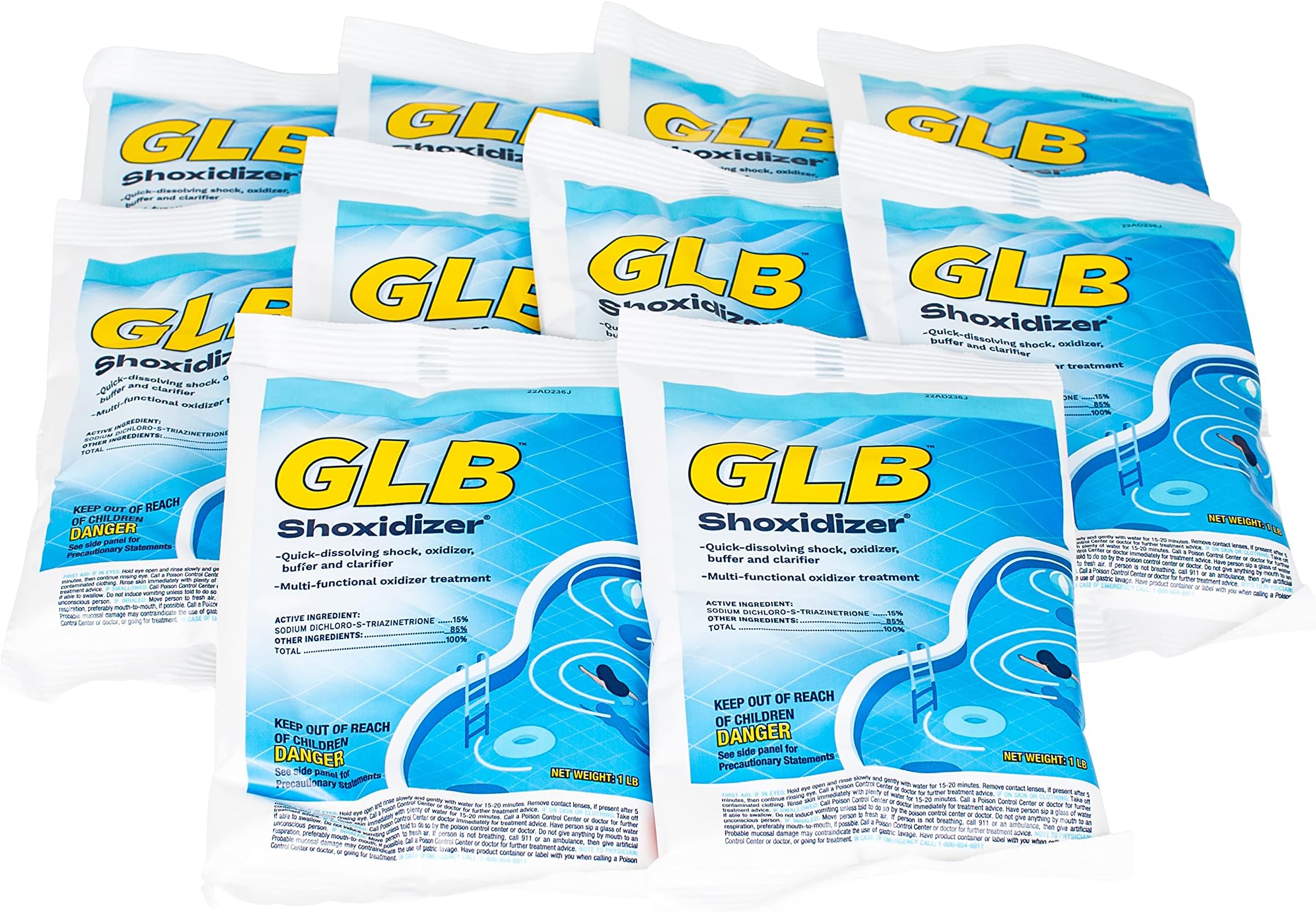 Amazon.com : GLB 71675A Shoxidizer Shock Oxidizer, 1-Pound : Swimming ...