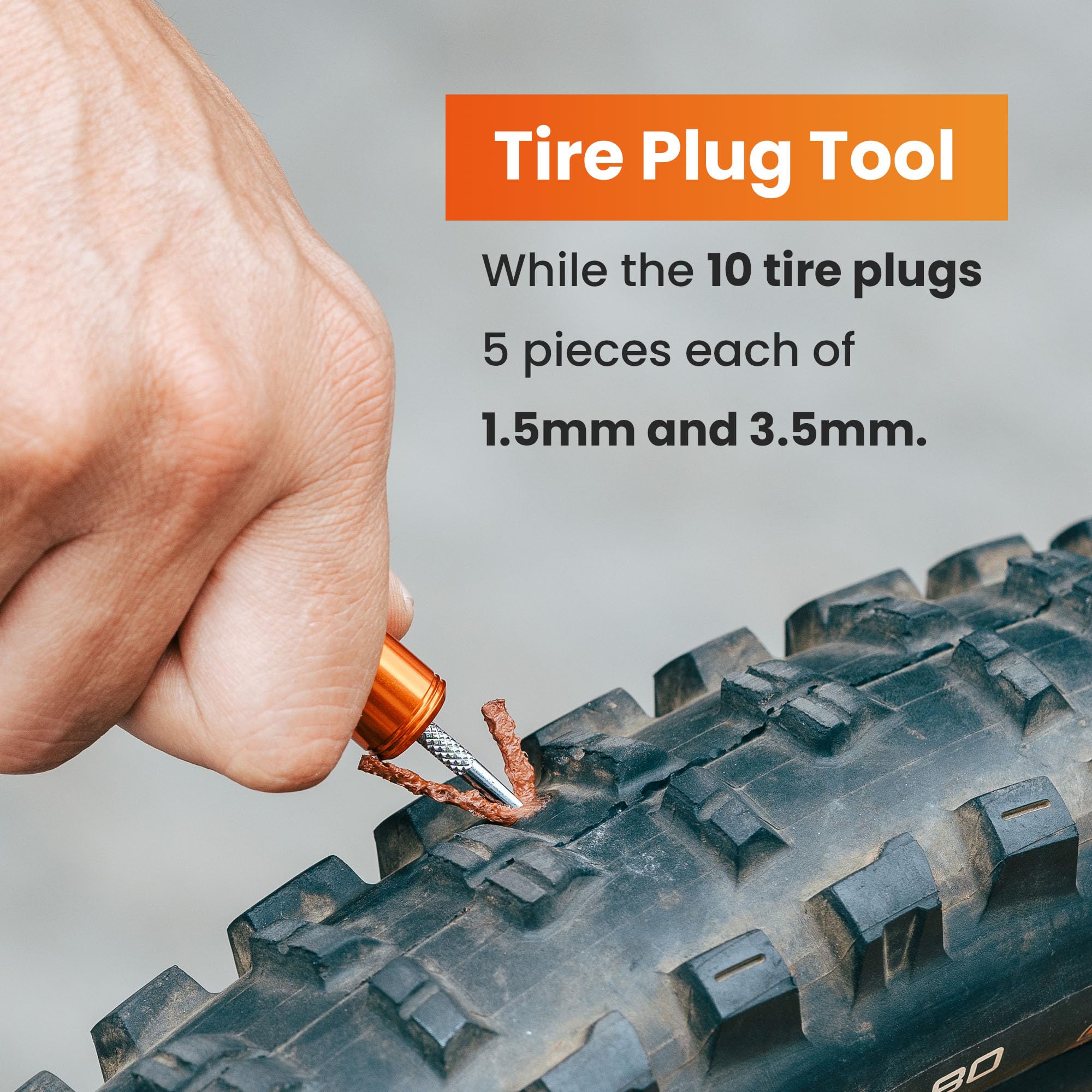 Snapklik.com : Granite Suture Aero Tire Plug Kit