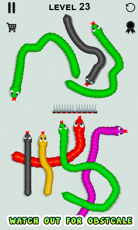 Tangled Snake knot: Sort puzzle Games 2024 - App on Amazon Appstore