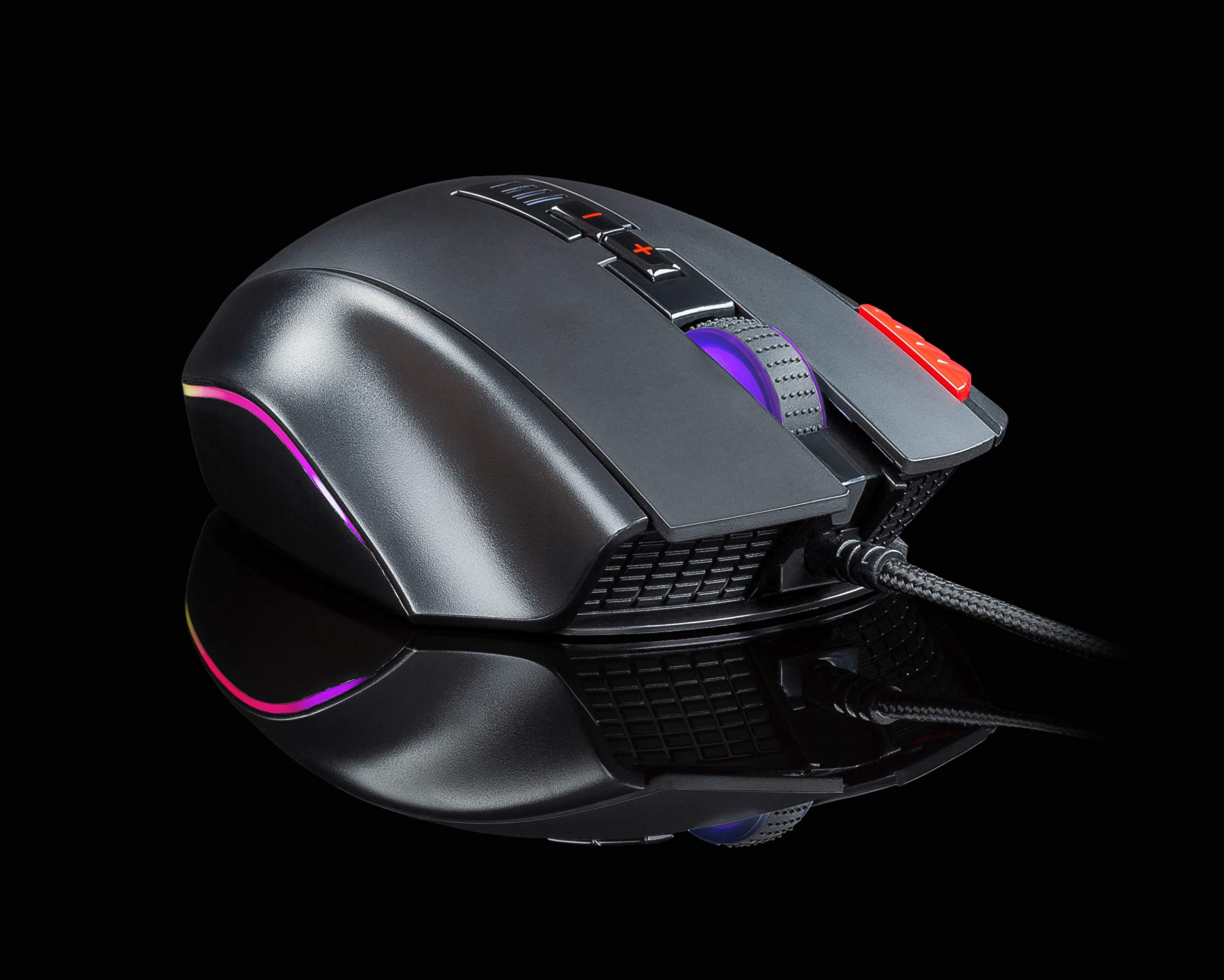 Cosmic Byte Equinox Gamma 16000DPI 12 Button Gaming Mouse, Pixart ...