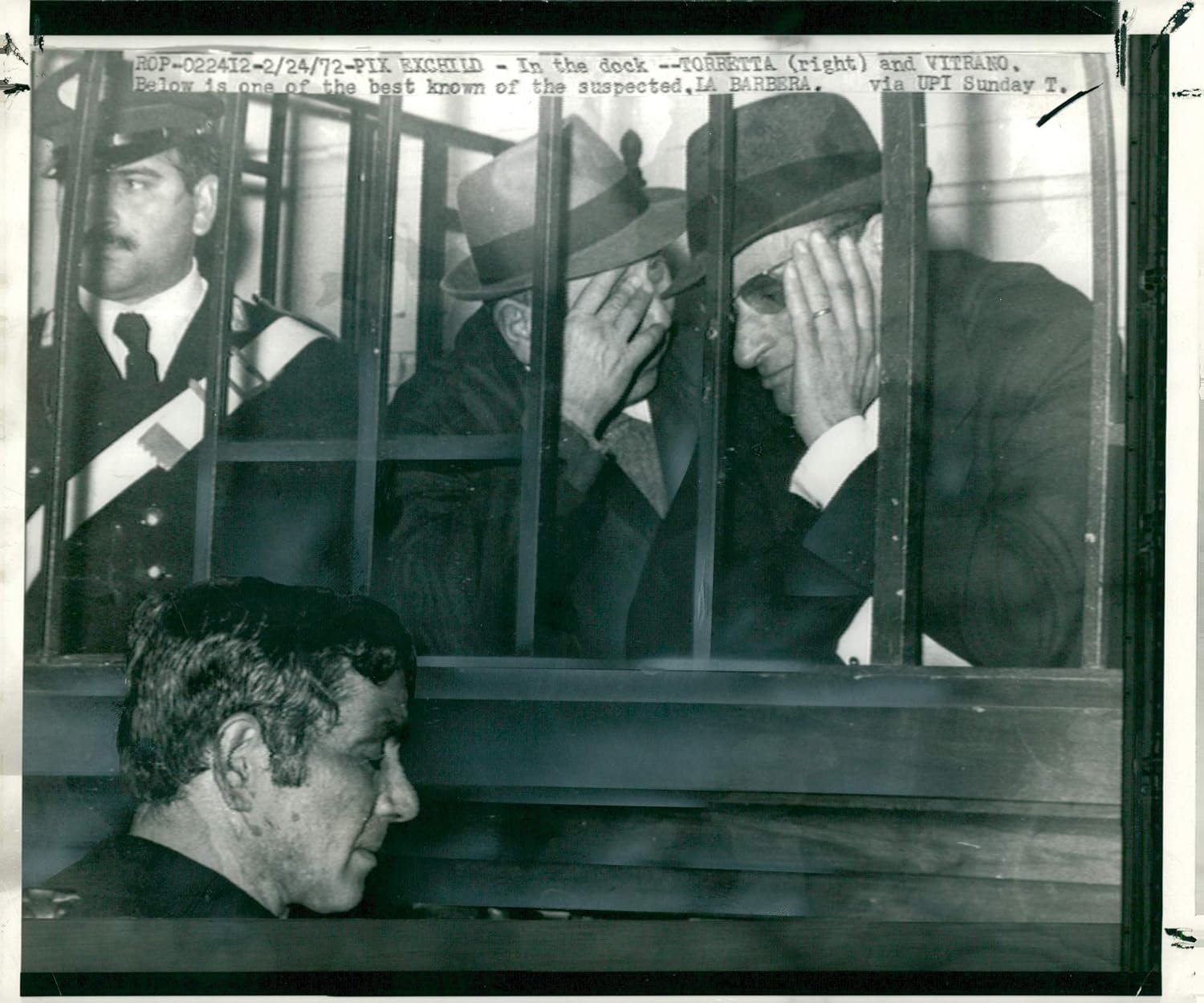 Amazon.com: Vintage photo of Pietro Torretta and Angelo La Barbera ...