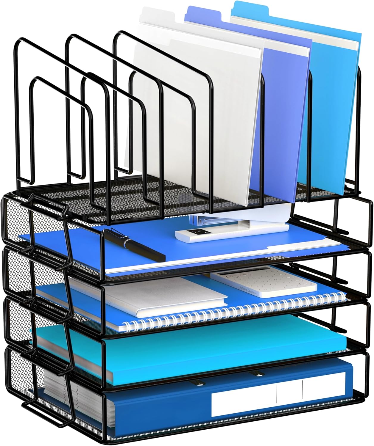 Amazon.com: Gawerk Desk Desk Organizers and Accessories, Stackable ...