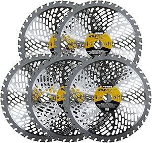 Amazon | 超軽量草刈チップソー チップガード付 5枚組 255mm×40P 34480 | 草刈機・刈払機パーツ・アクセサリ