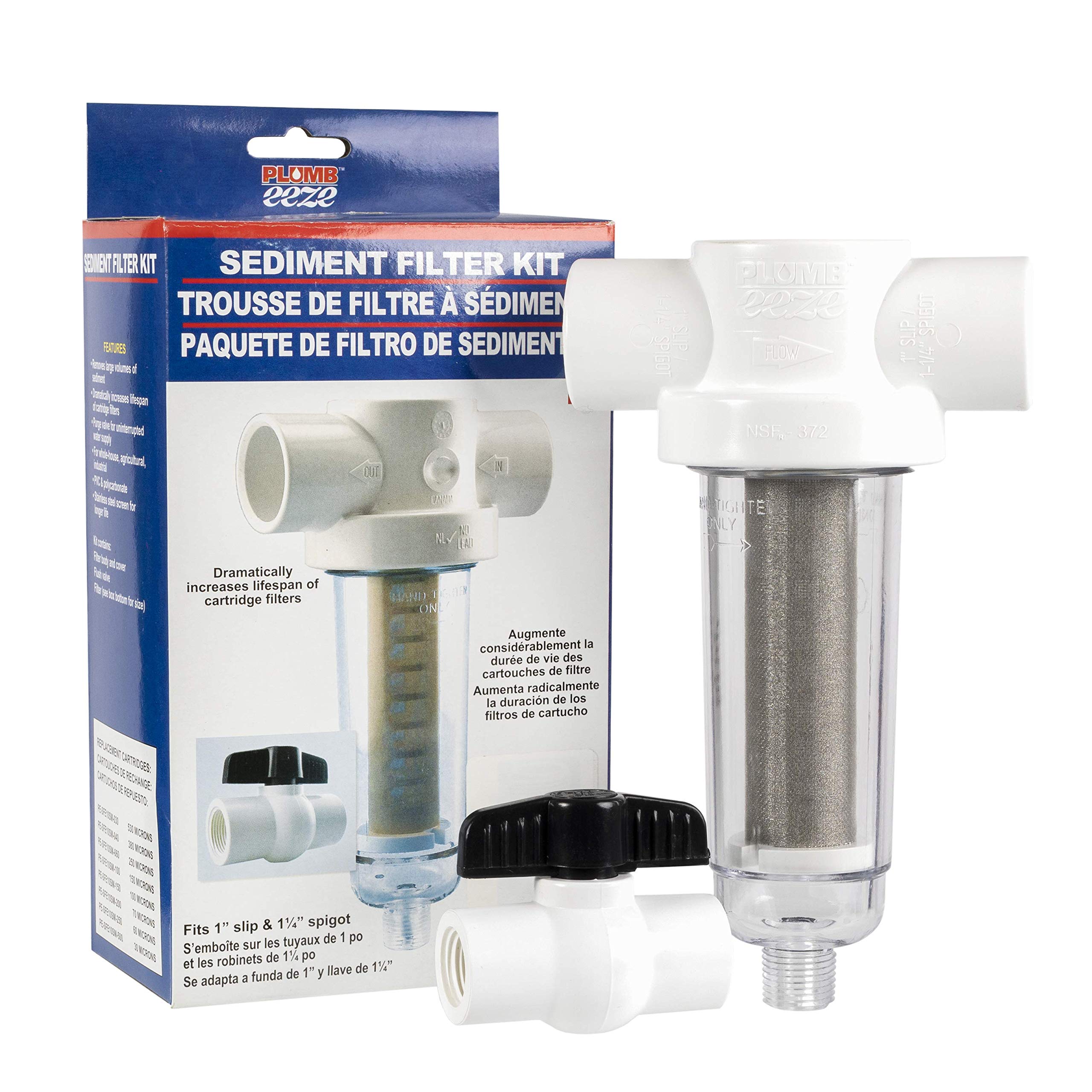 1 2 Inch Mesh Sediment Filters Rusco Polyester Replacement Filter