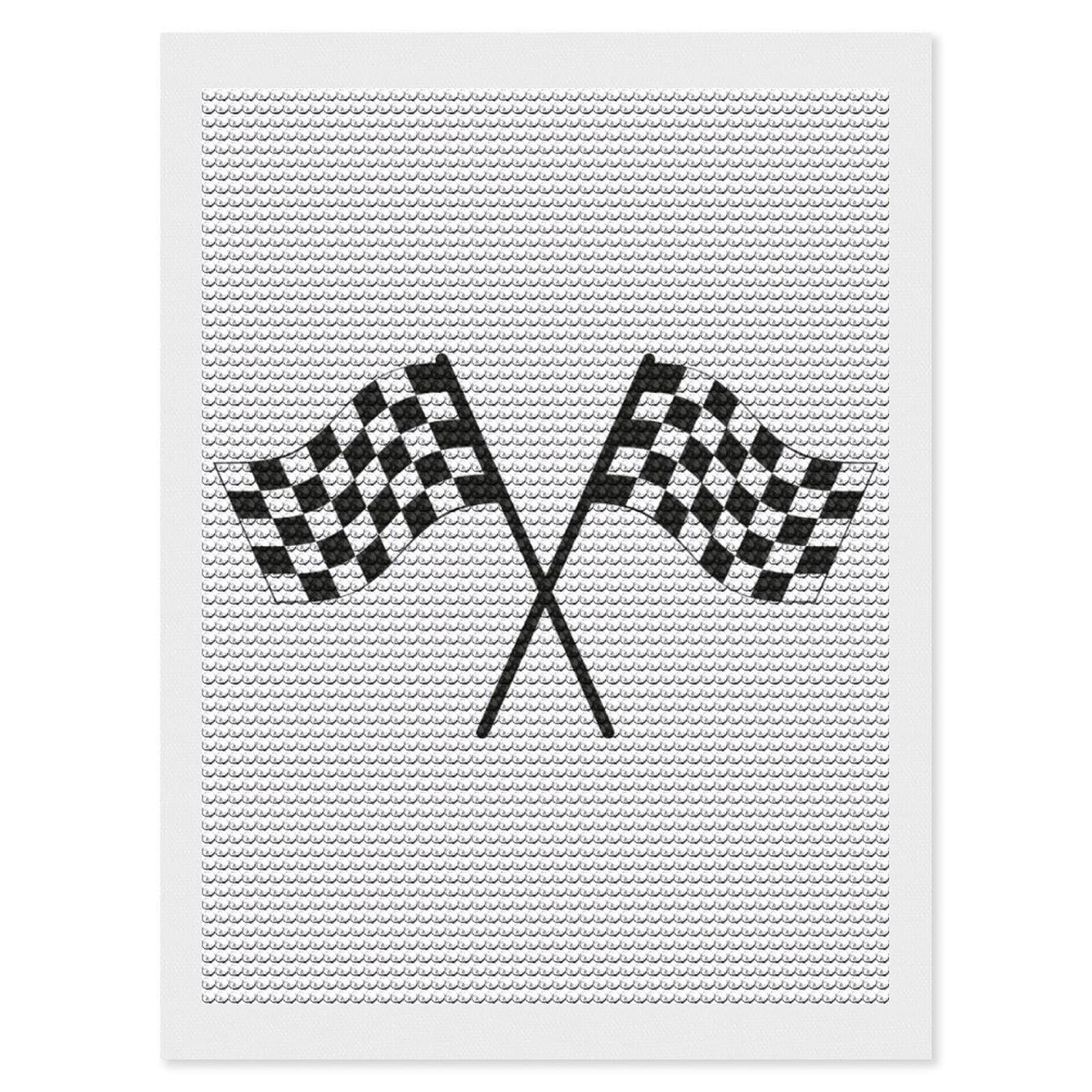 Checkered Flag Pattern Printable
