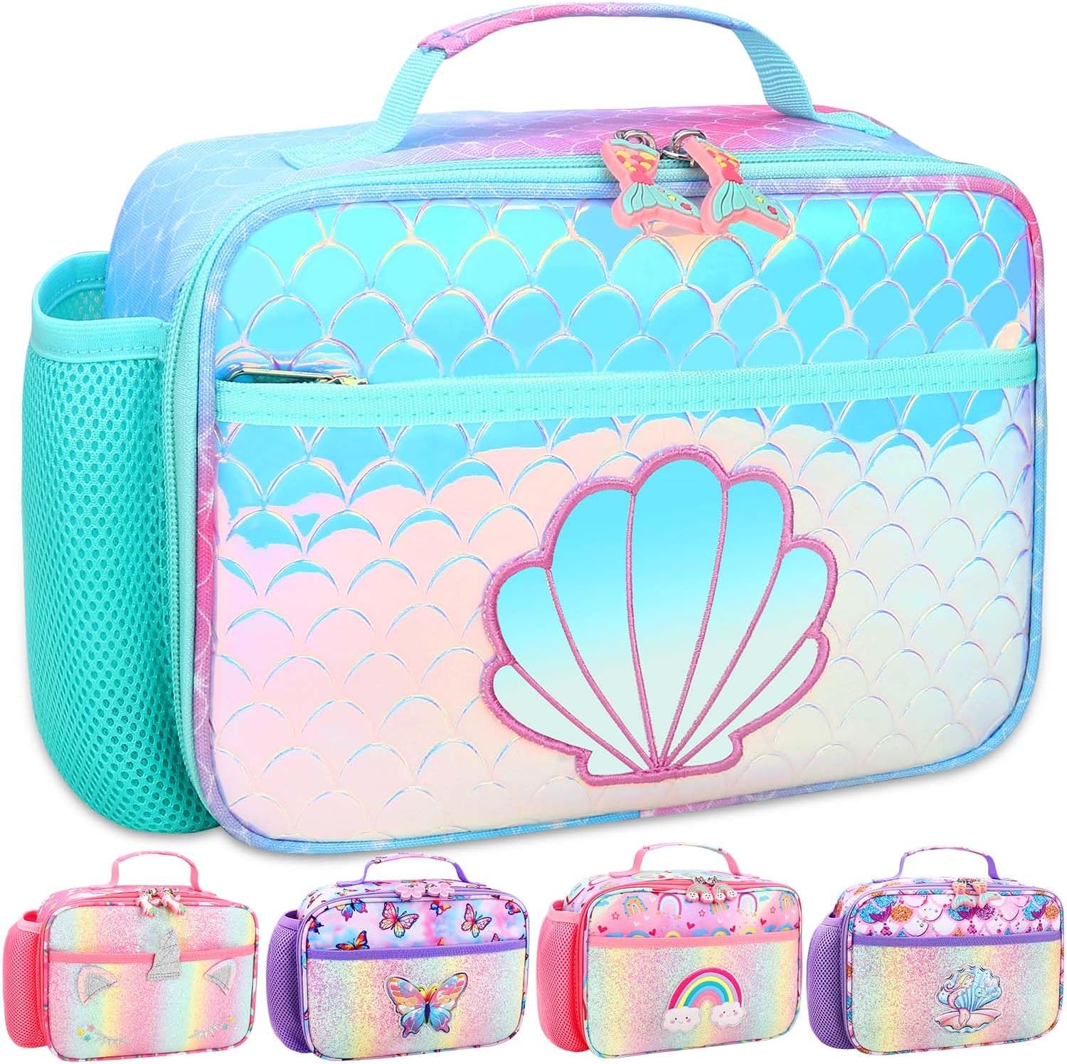 Amazon.com: RHCPFOVR Kids Lunch Box for Girls Teens Insulated Lunch Bag ...