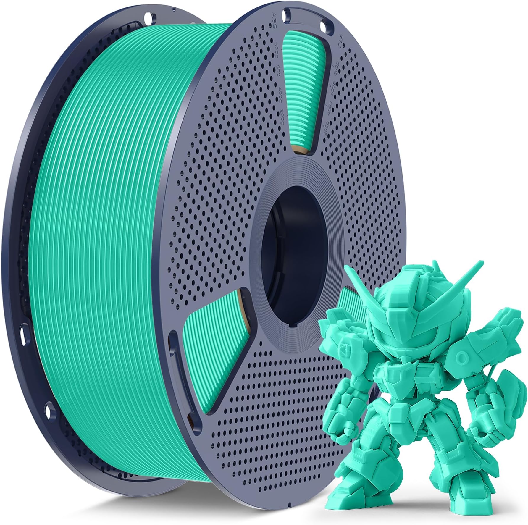 Amazon.com: eSUN Matte PLA Filament 1.75mm Mint Green, 3D Printing PLA ...