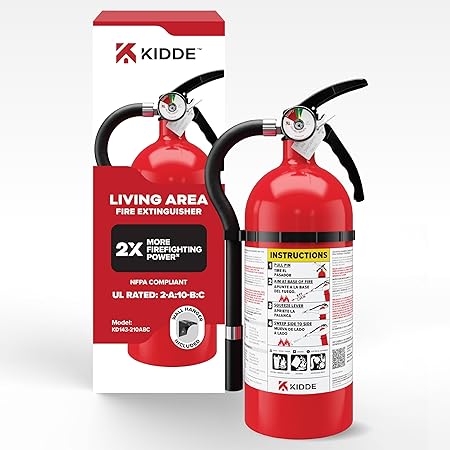 Kidde Fire Extinguisher for Home, For Residential and Living Area Use ...