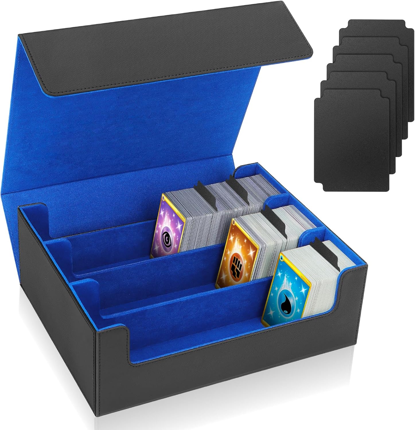 Amazon.com: AOBOPLE 1800+ Trading Card Storage Box,Card Deck Case for ...