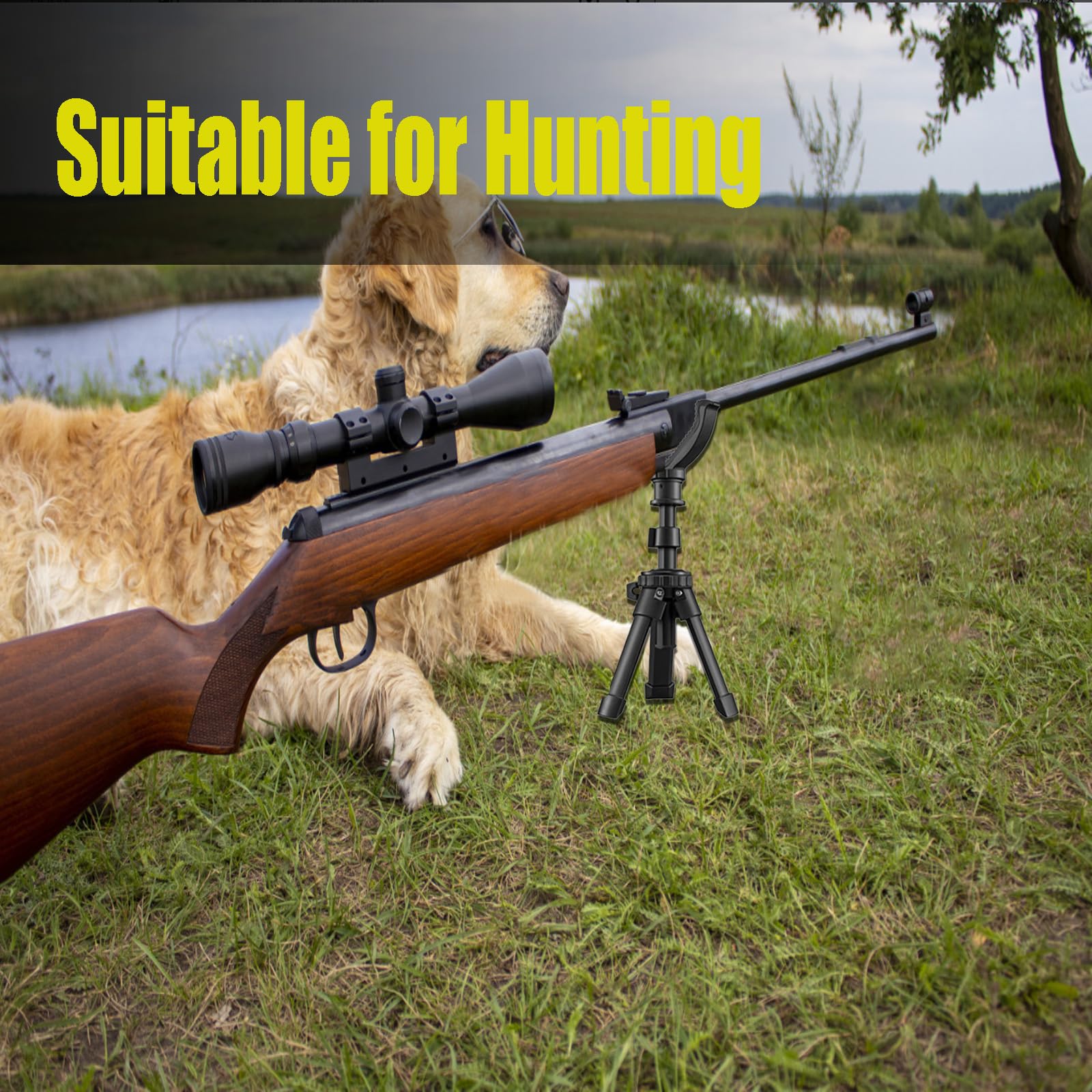 Shooting Rest Tripod Higoo Rifle With V Yoke Bracket V Shaped Gun Rack ...