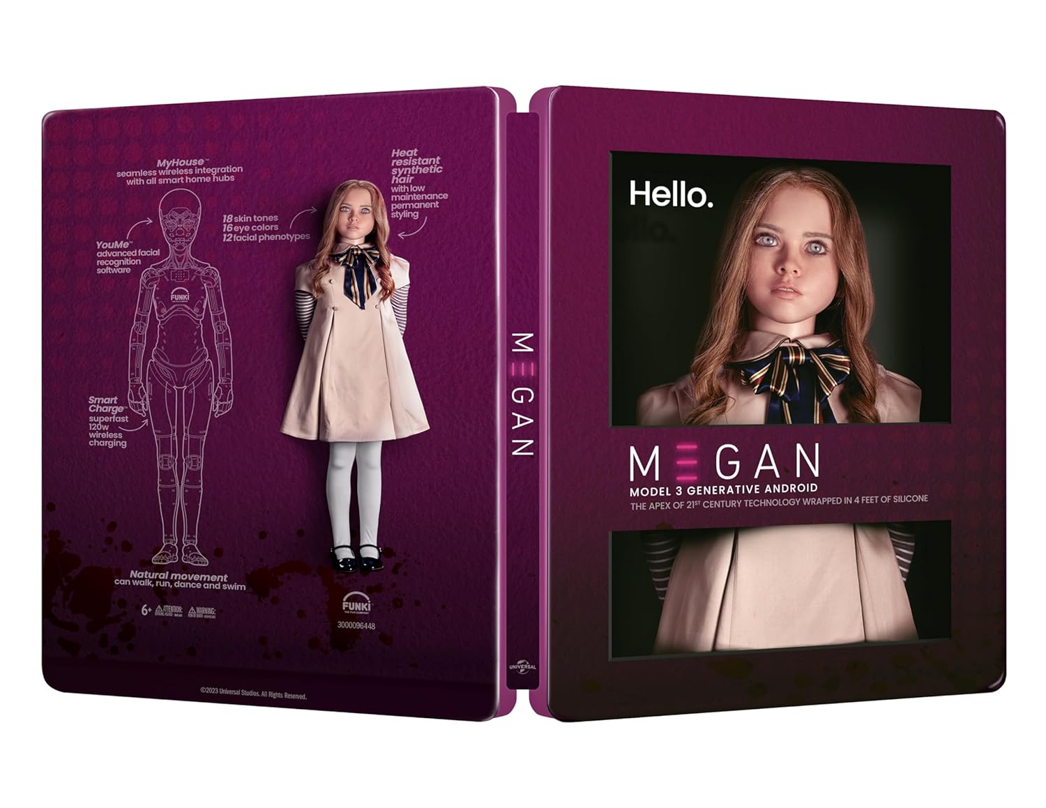 Amazon.com: M3GAN ( Collector's Edition) : Jenna Davis, Amie Donald ...