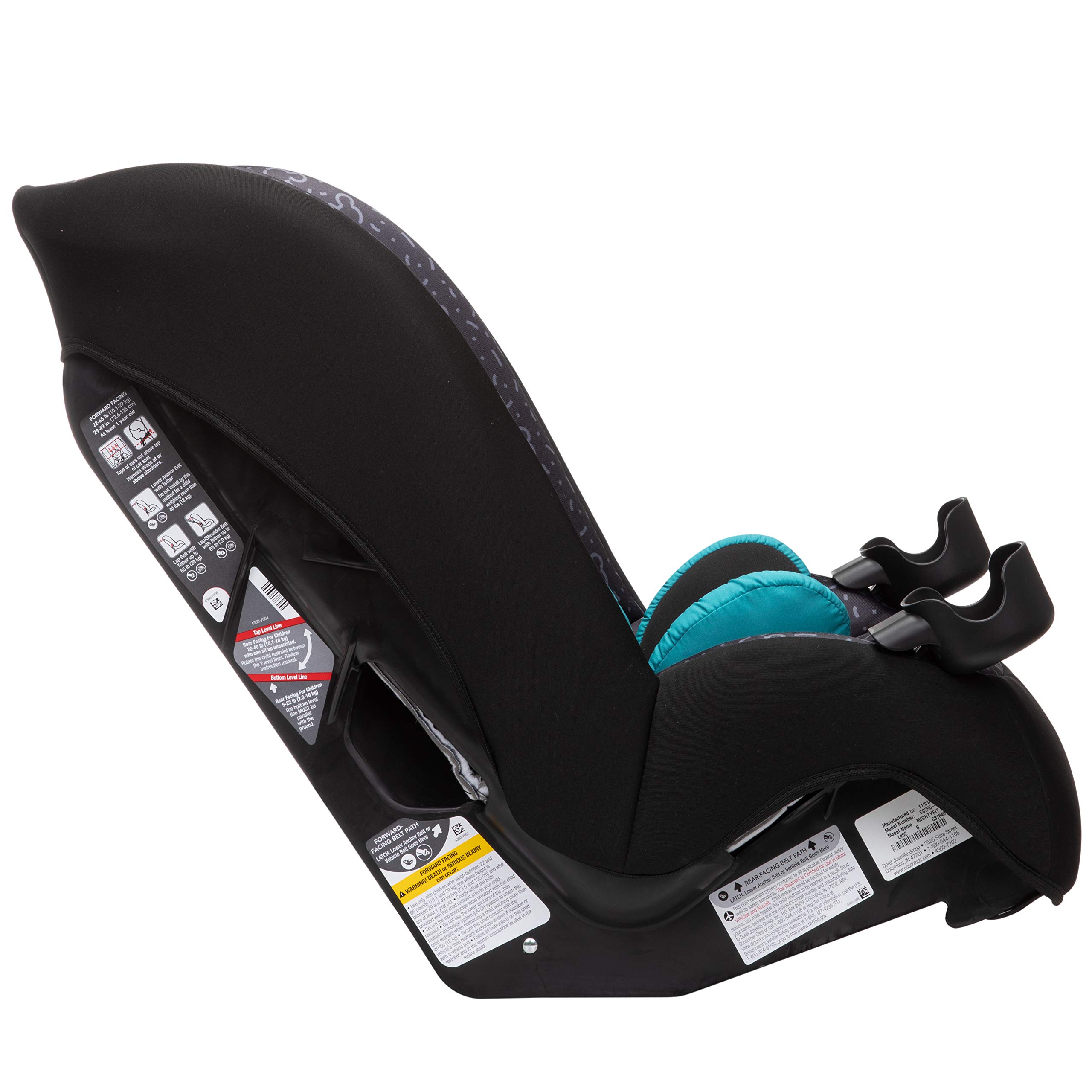 Disney Baby Jive 2-in-1 Convertible Car Seat, Mickey Teal