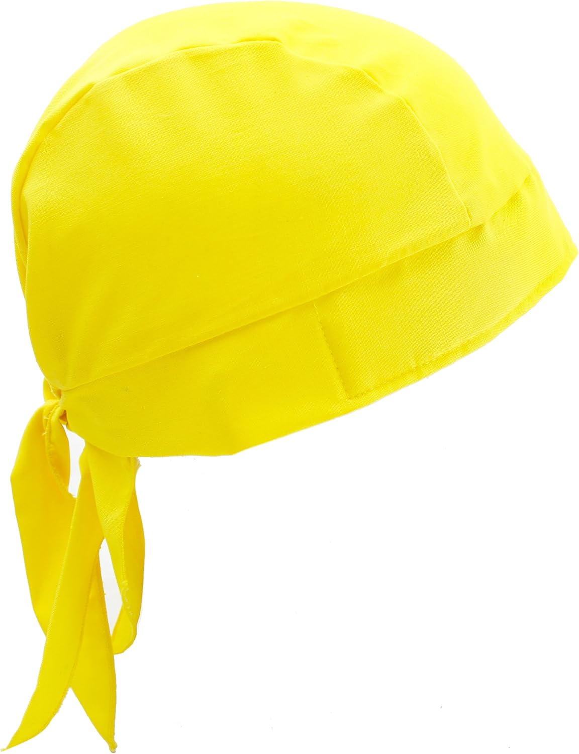 Amazon.com: Hiphopville Adjustable Solid Bright Yellow Skull Cap ...