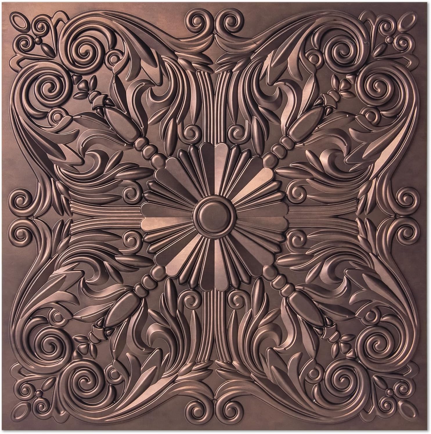 Amazon.com: 30pc of Majesty Copper/Patina (24"x24" PVC 20 mil) Ceiling ...
