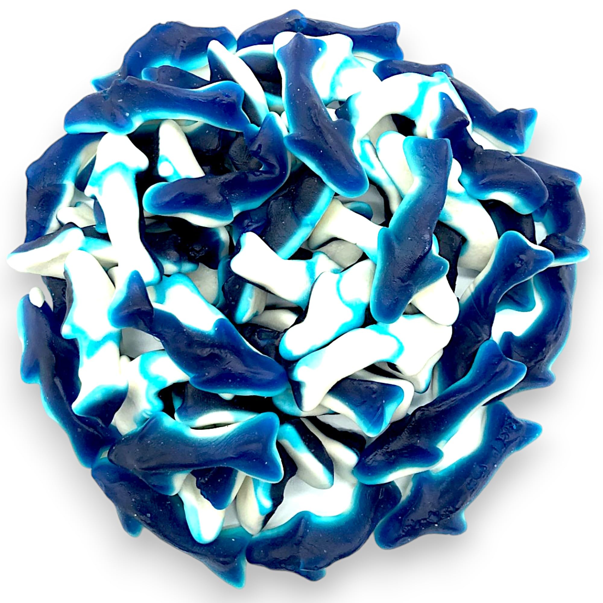 Amazon.com : Premium Blue Shark Gummies -1.5 lbs Delicious Gummy Sharks ...