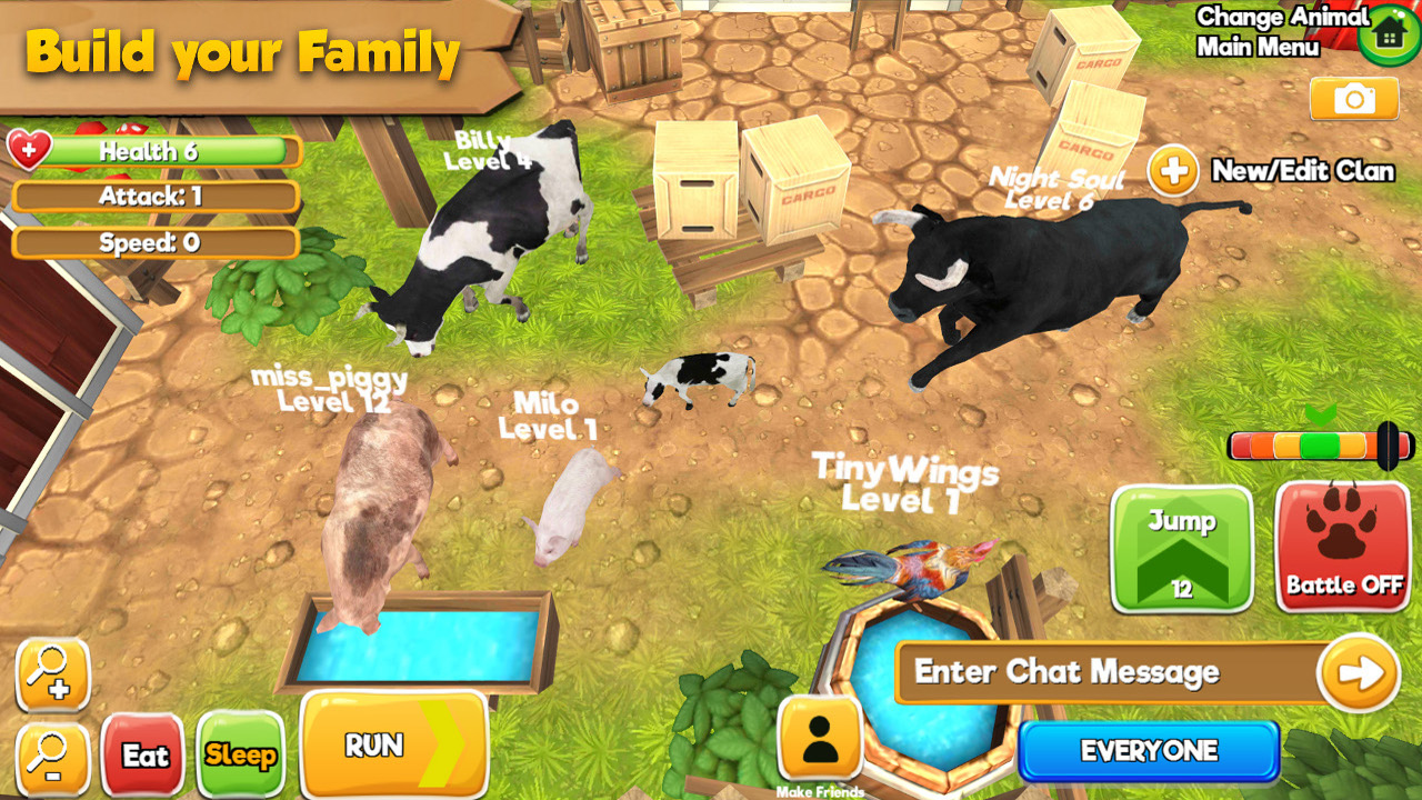Farm Animal Family Online - Multiplayer Simulator - App on Amazon Appstore