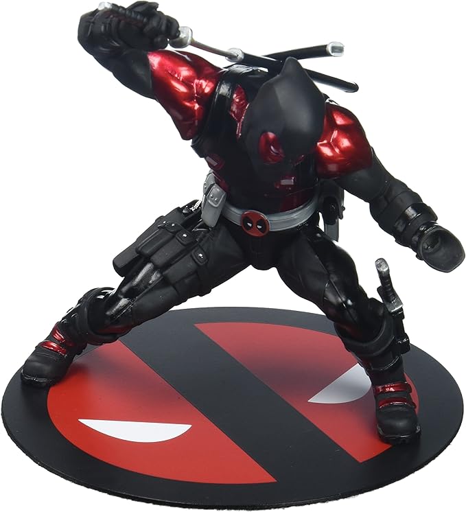 Amazon.com: Deadpool Black Suit ArtFX+ Statue - Exclusive : Home & Kitchen