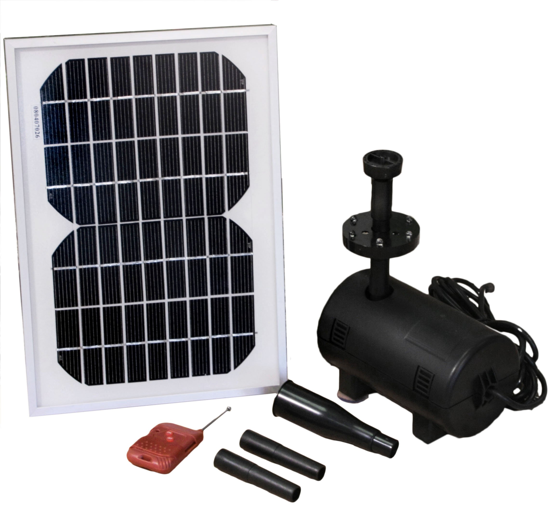 Solar Pond Water Pump System Raised Hexagon Garden Pond Set With Solar