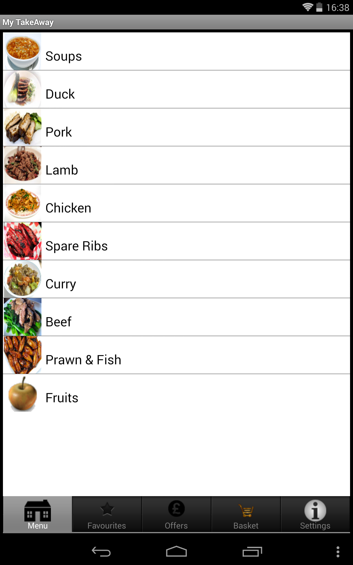 My Takeaway - App on Amazon Appstore
