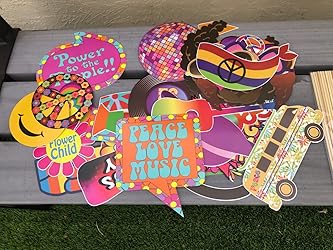 Amazon.com: 70s Photo Booth Props, 41pcs Disco Photo Booth Props ...