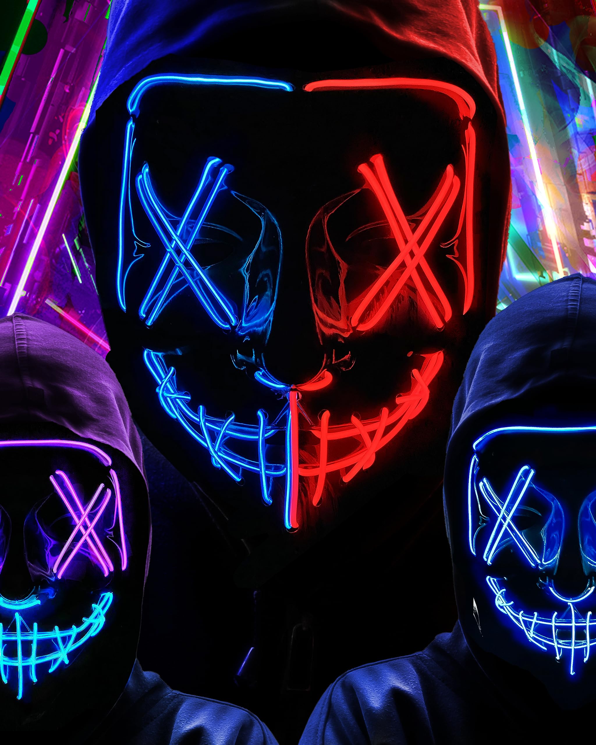 The Purge Characters Masks