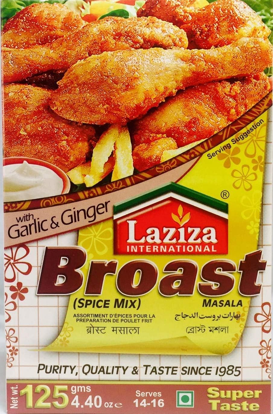 Laziza Broast Spice Mix Masala 125g : Amazon.co.uk: Grocery