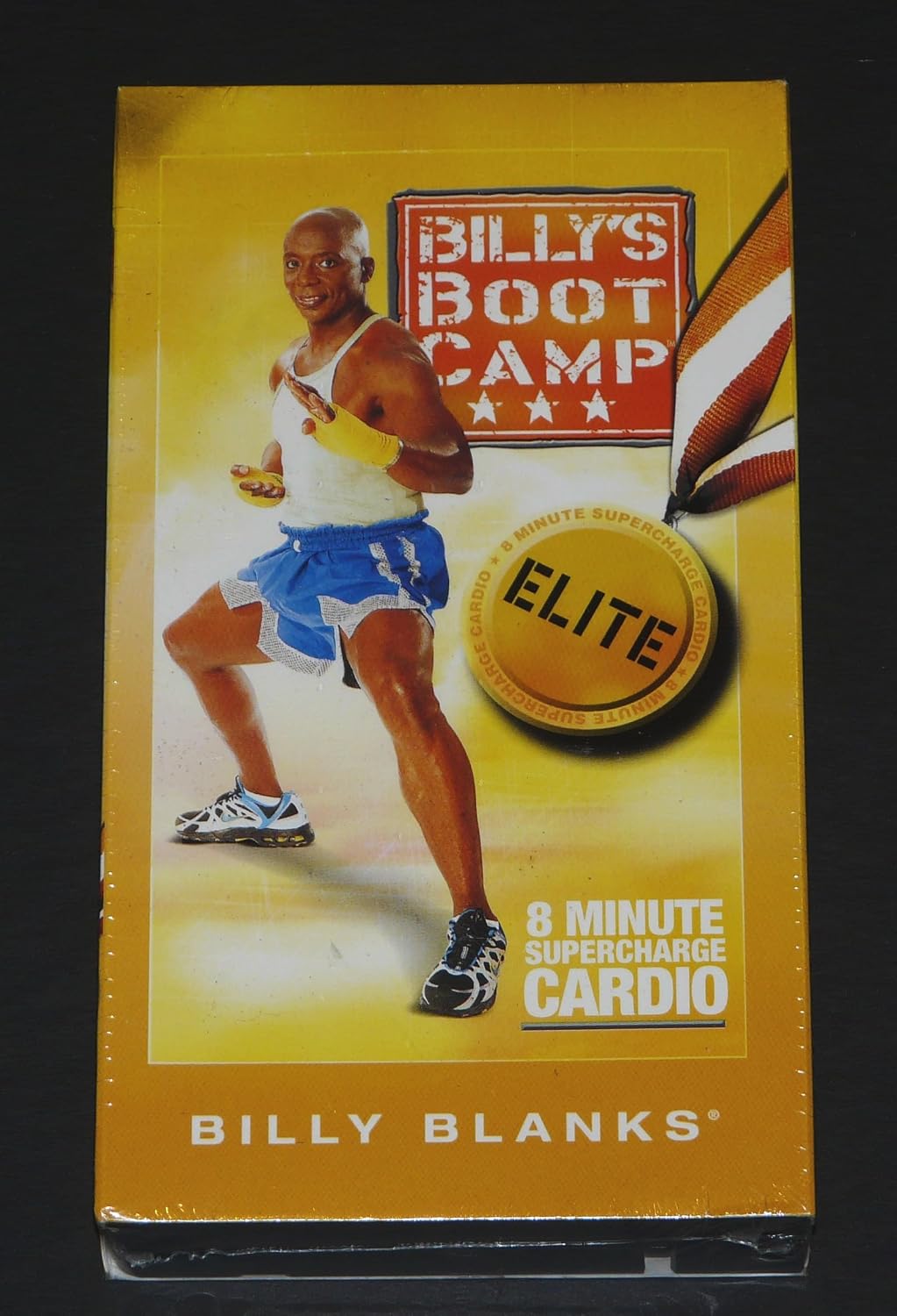 Amazon.com: Billy's Boot Camp Elite 8 Minute Supercharge Cardio - VHS ...