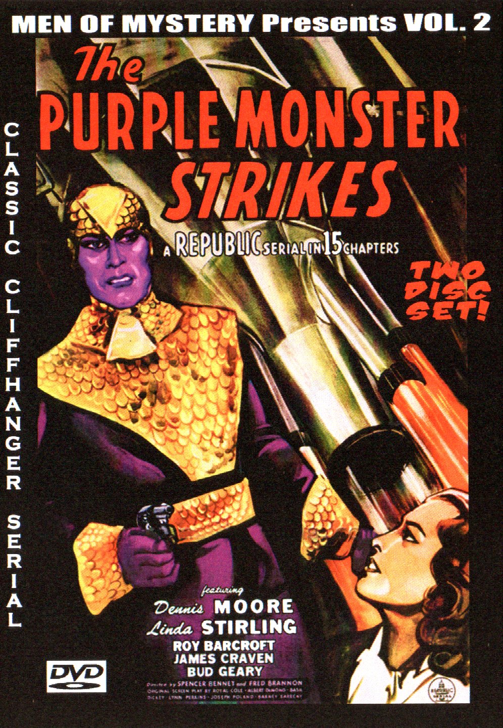 Amazon.com: The Purple Monster Strikes Cliffhanger Serial Dvd : Movies & TV