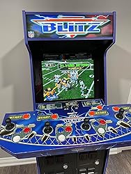Amazon.com: Arcade1Up NFL Blitz Legends Arcade Machine - 4 Player, 5 ...