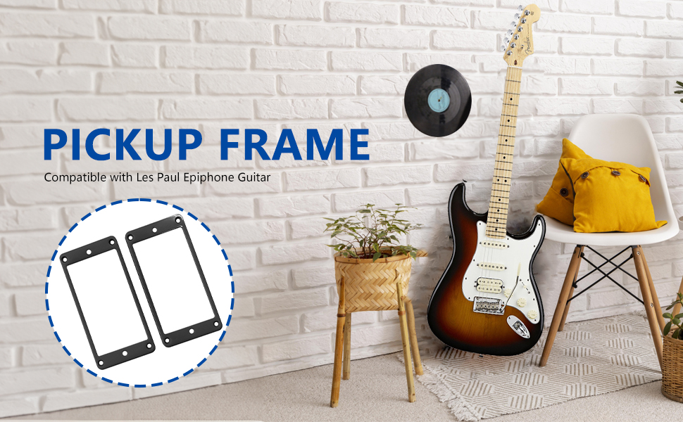 Watch Musiin Pickup Frame Compatible with Les Paul Epiphone Guitar ...