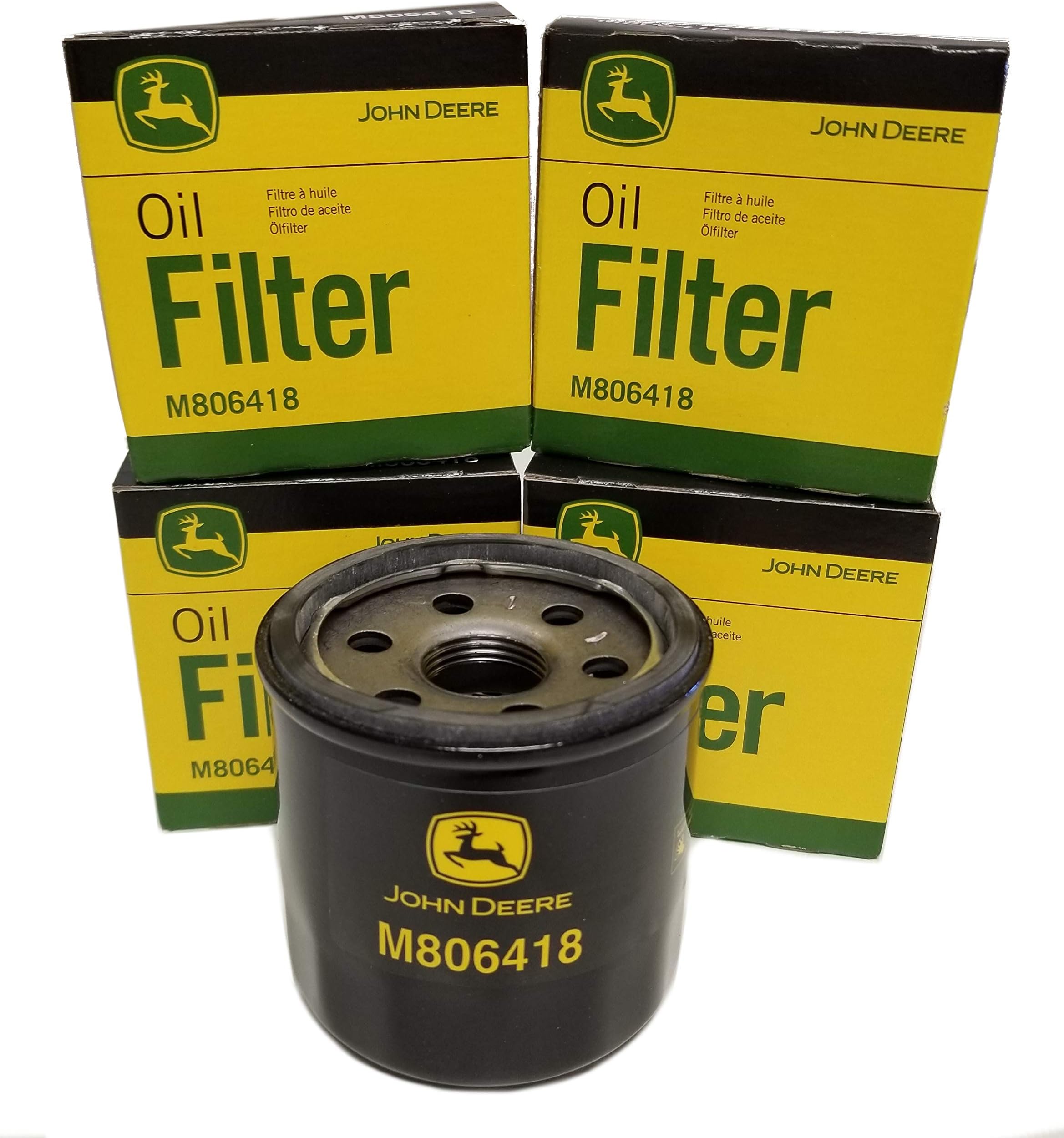 M806418 John Deere Oil Filter 1023E, 1025R, 1026R, 2210, 4010,755, HPX ...
