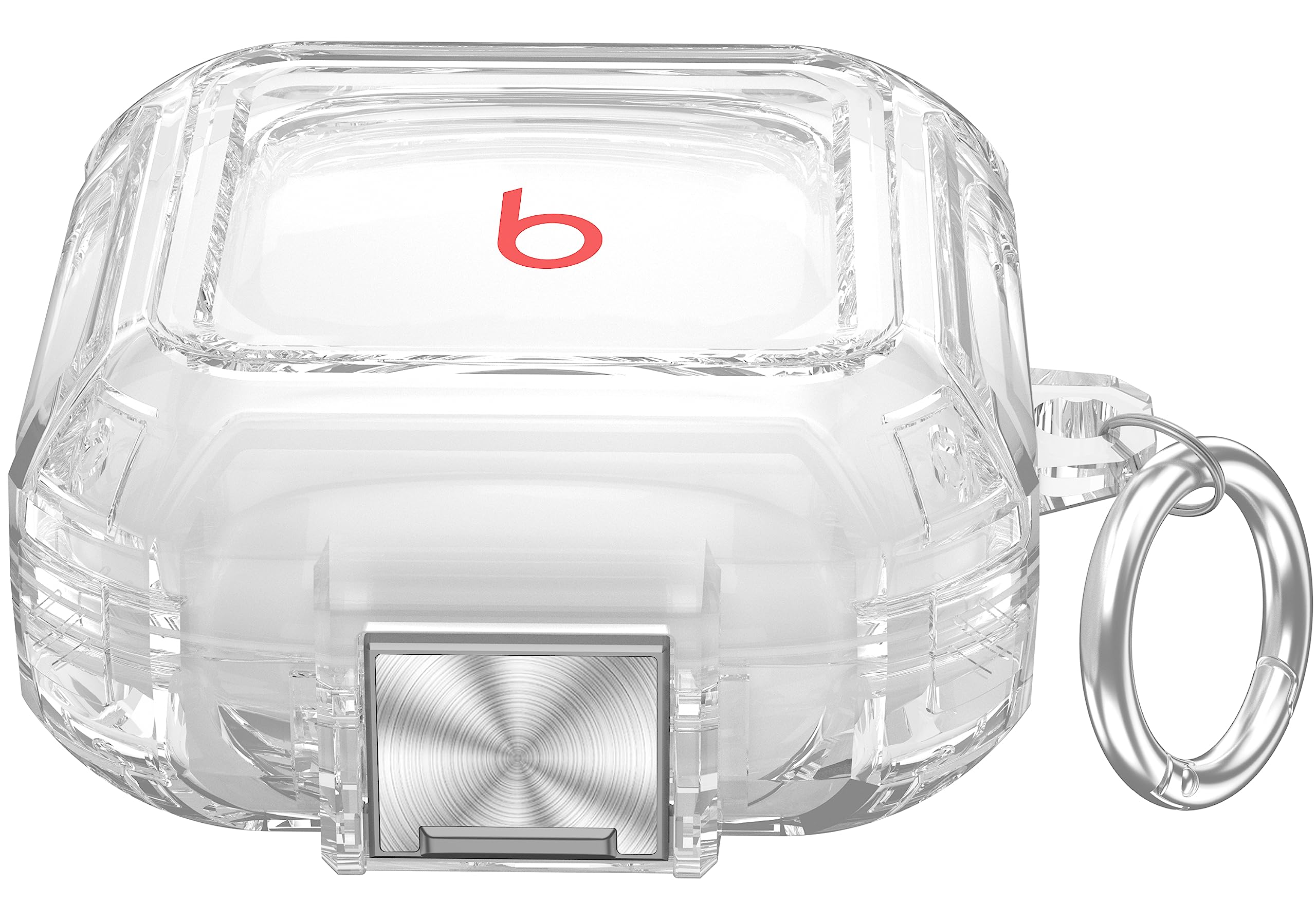 Amazon.com: Valkit Compatible Beats Fit Pro Case Cover Clear with Lock ...