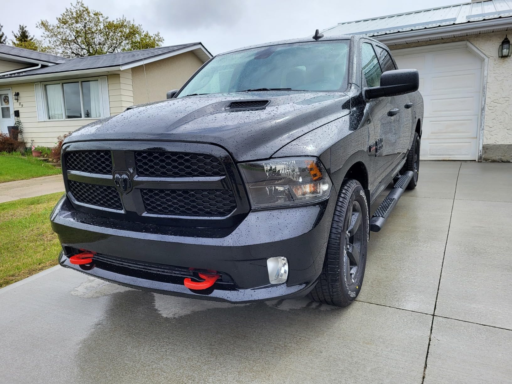 Amazon.com: Phamyor Heavy Duty Front Tow Hooks Fit for 2009-2019 Dodge ...