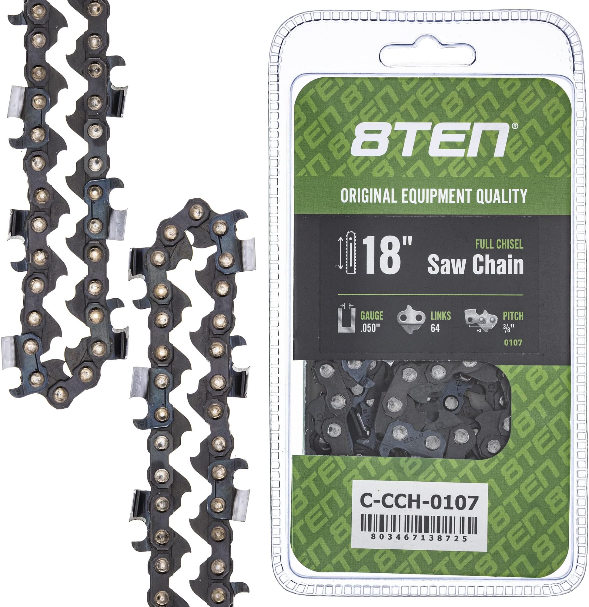 Amazon.com: Oregon S64 AdvanceCut Replacement Chainsaw Chain for 18 ...