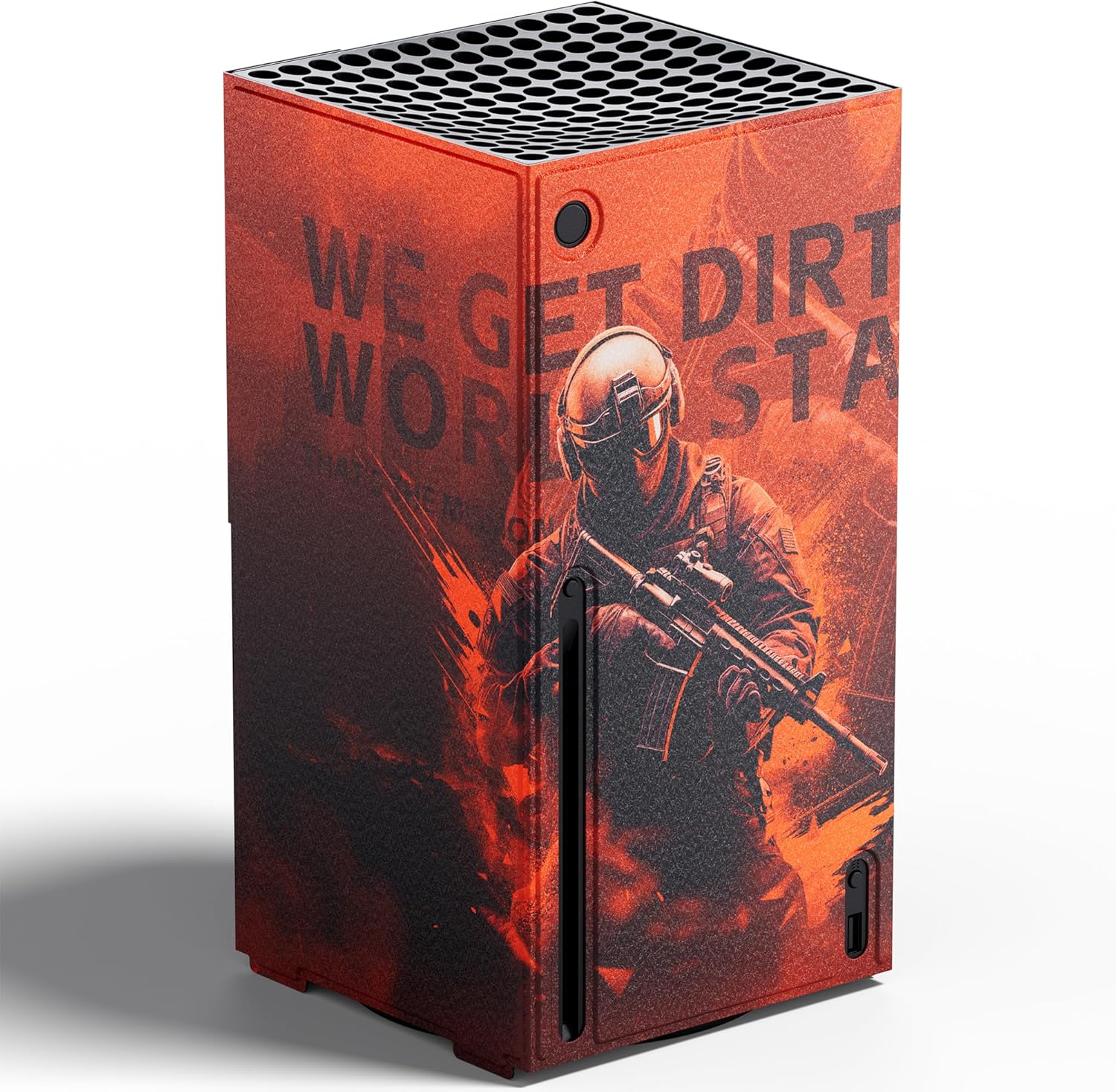 Amazon.com: Mytrix Wraps for Xbox Series X Console Call of Duty Red ...