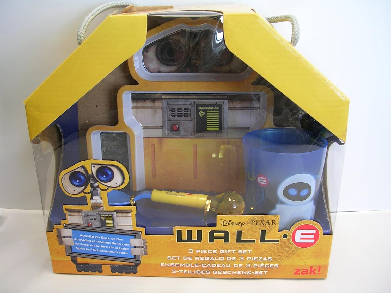 Amazon.com: Disney Pixar Wall E Set de regalo - 3 piezas : Hogar y Cocina