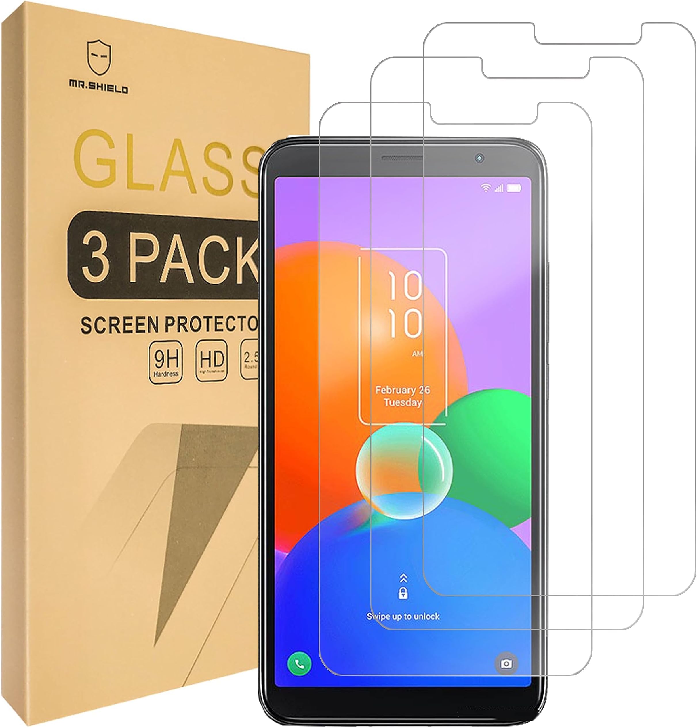 Amazon.com: Mr.Shield [3-Pack] Screen Protector For BLU G73 [Tempered ...