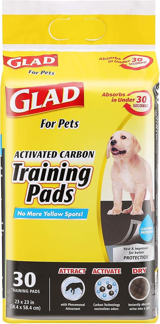 SKAFFLES FFP8652ST Glad for Pets 30 Count Activated Carbon Training ...